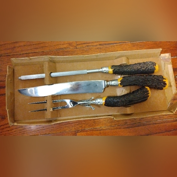 Royal Brand Shefield | Dining | Vintage Stag Antler Royal Brand Faux ...